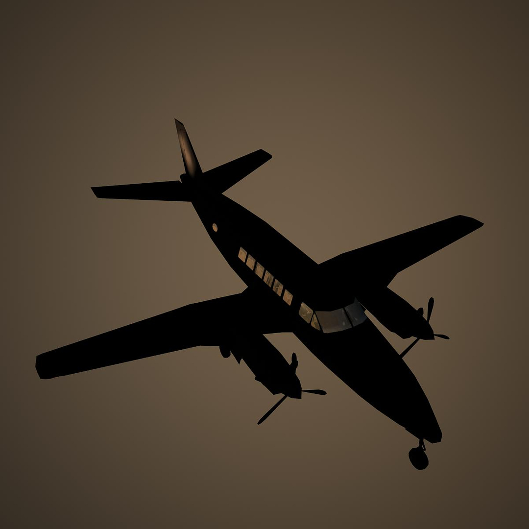 3d Beech 99 Basic Model