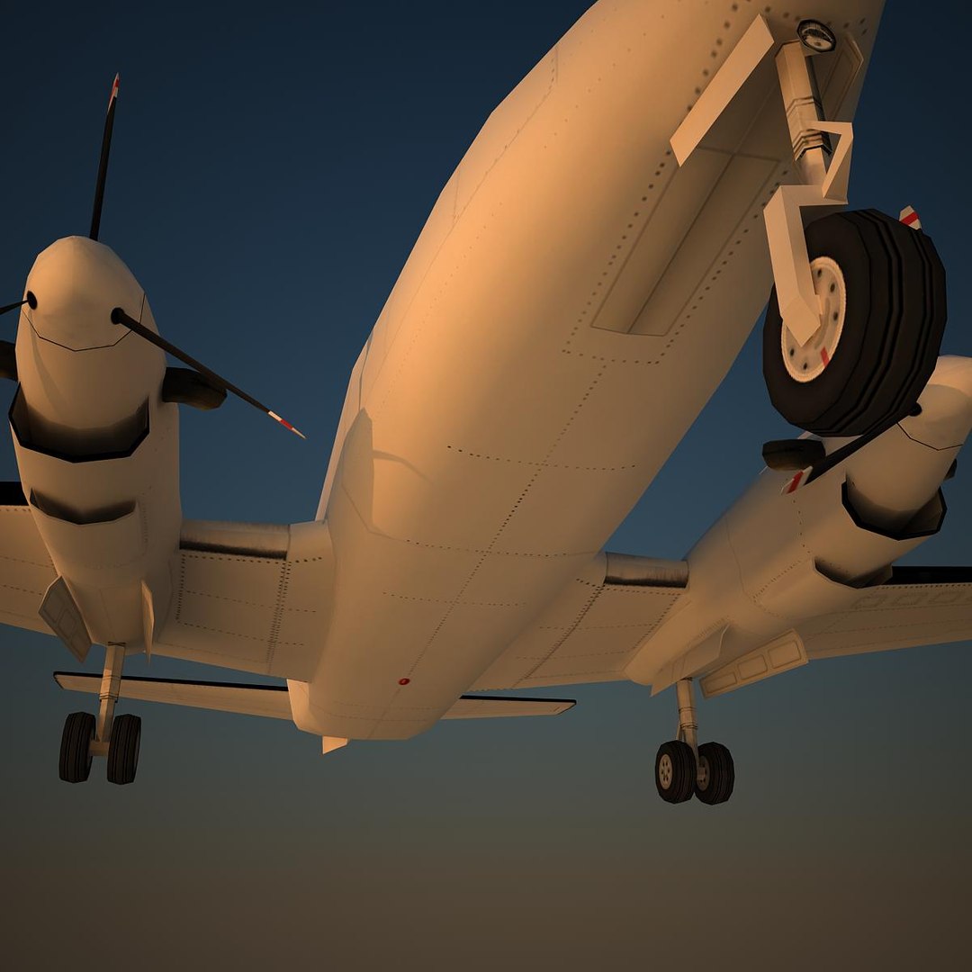 3d Beech 99 Basic Model