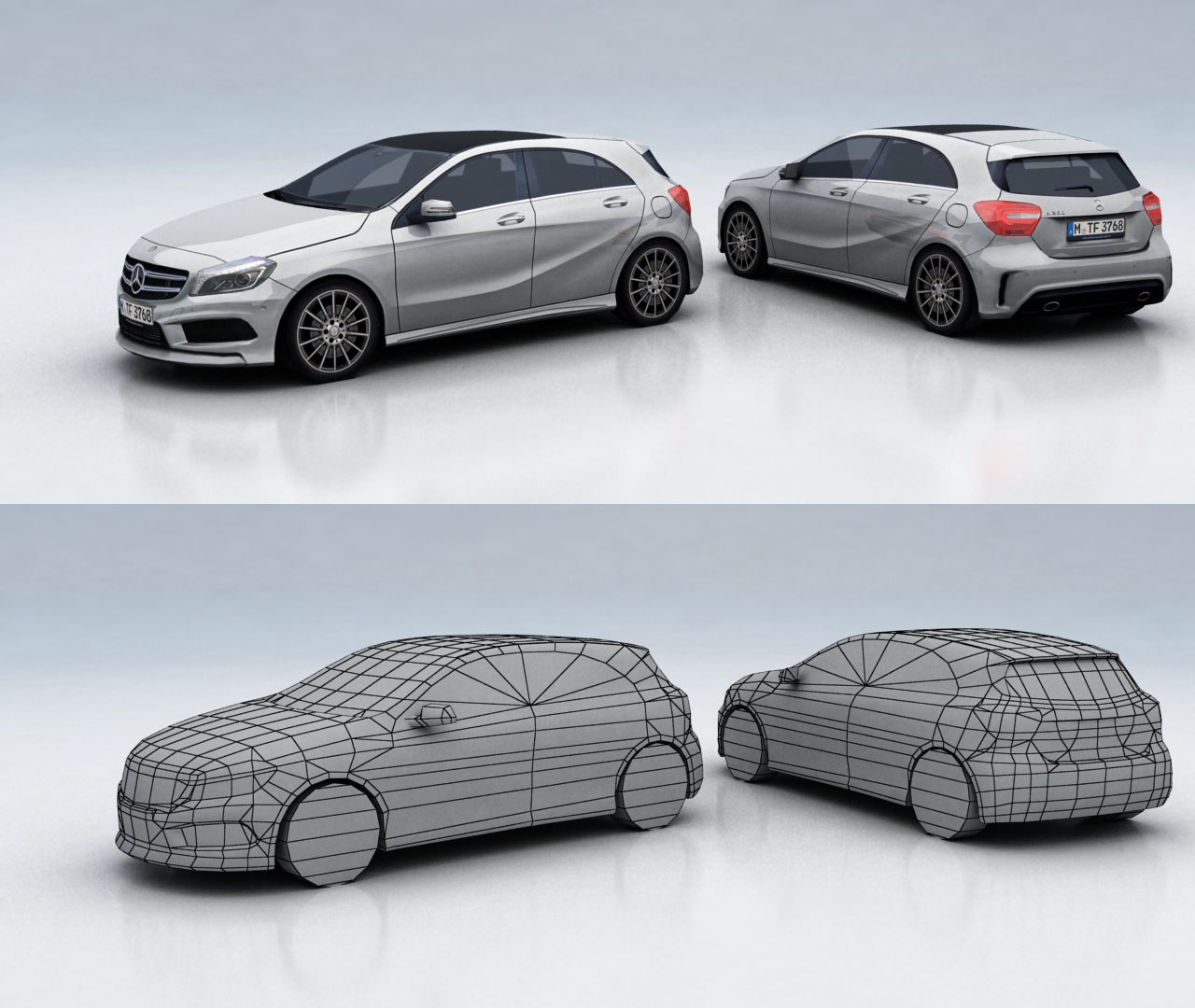 3d Mercedes Benz Model