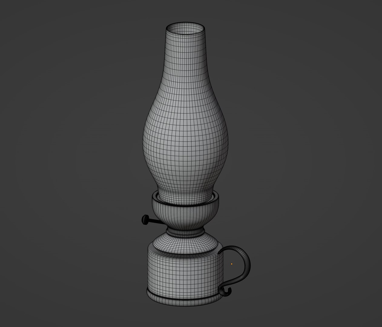 3D Oil Lamp Model - TurboSquid 2198910