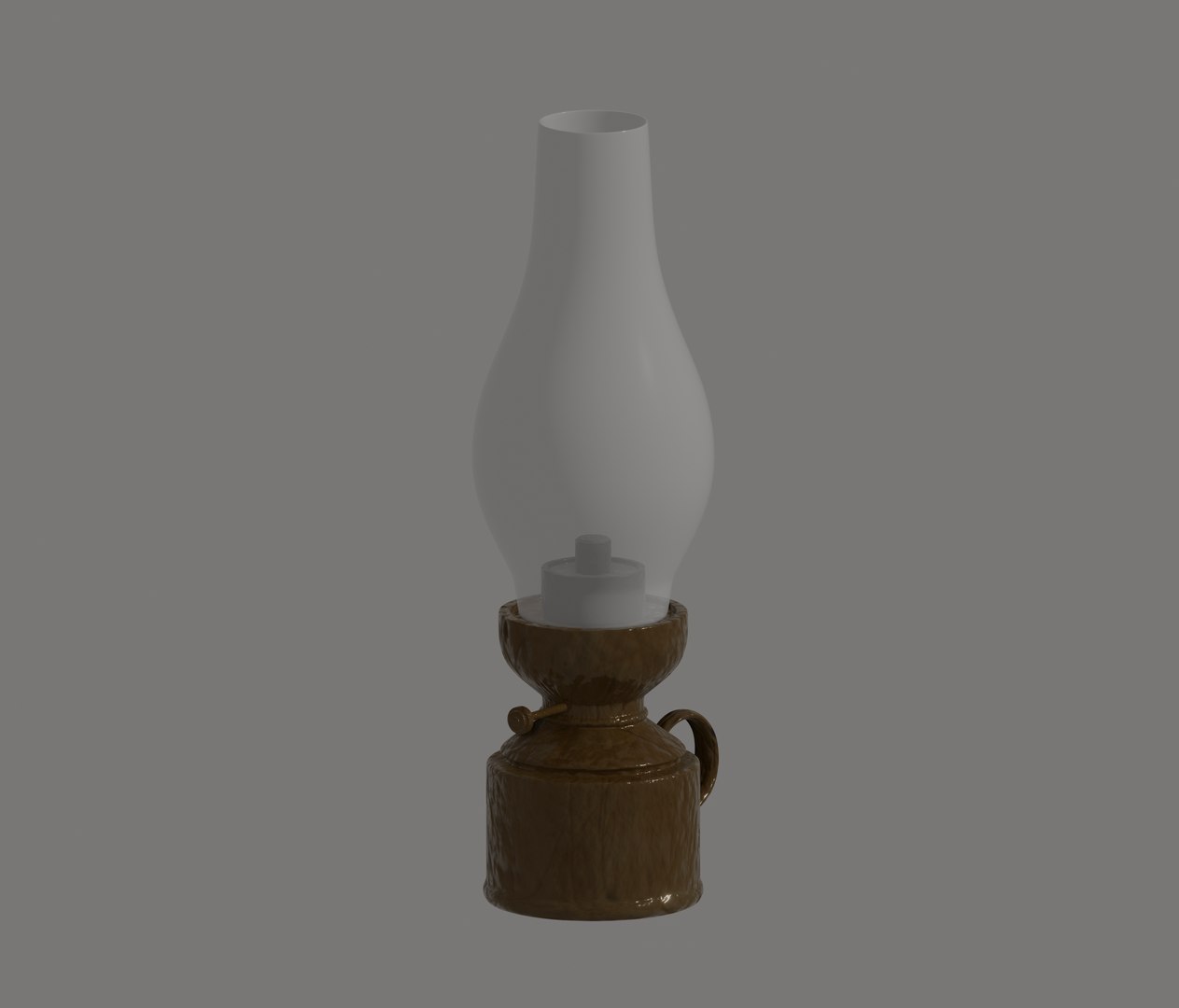 3D Oil Lamp Model - TurboSquid 2198910