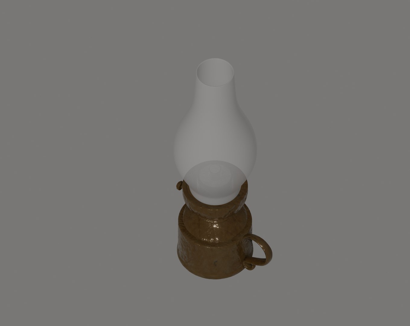 3D Oil Lamp Model - TurboSquid 2198910