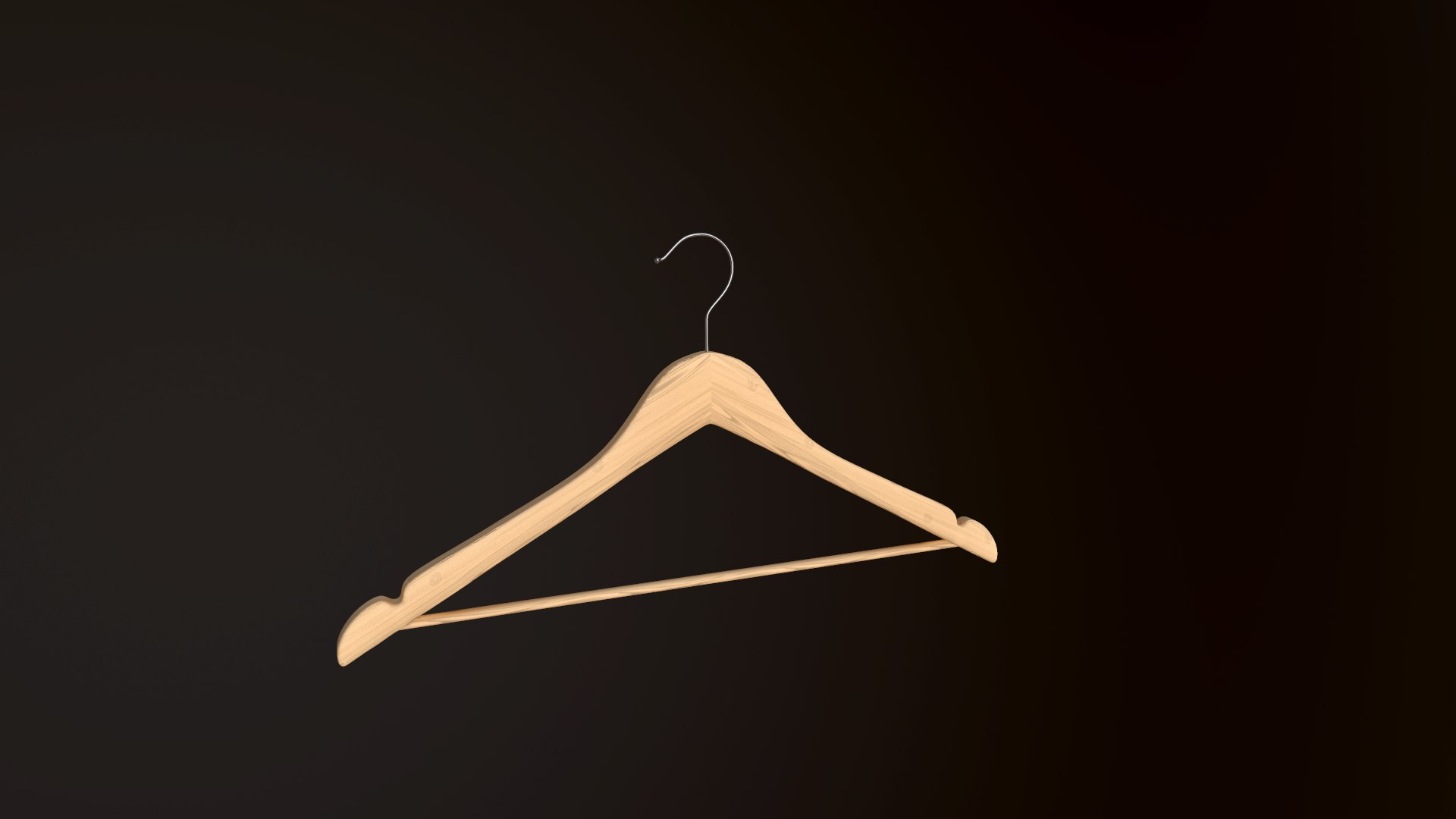 Clothes hanger 3D model - TurboSquid 1993391