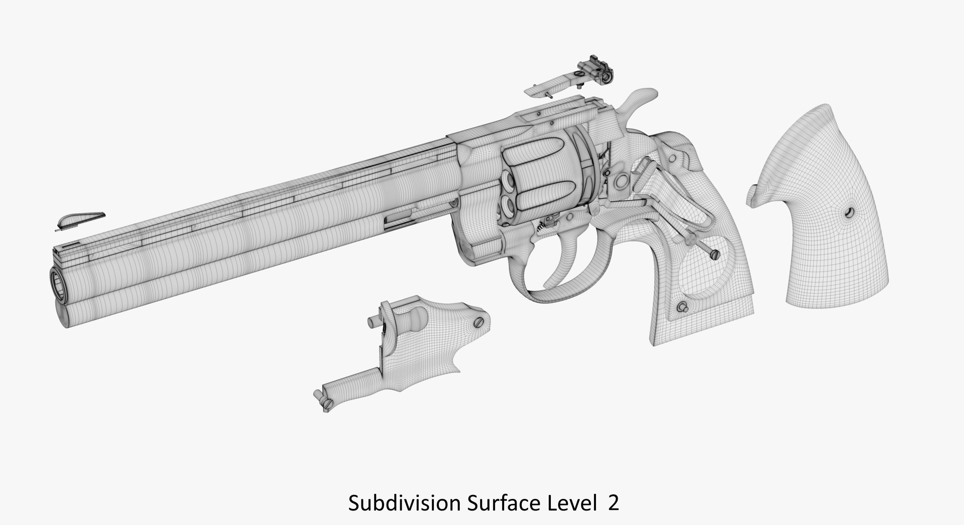 Colt Python 2020 8- 3D Model - TurboSquid 1513134