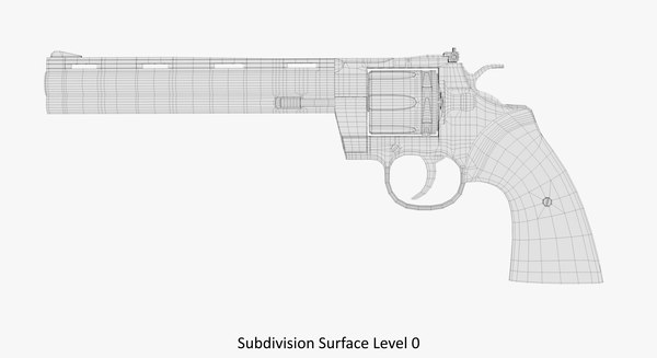 Colt python 2020 8- 3D model - TurboSquid 1513134