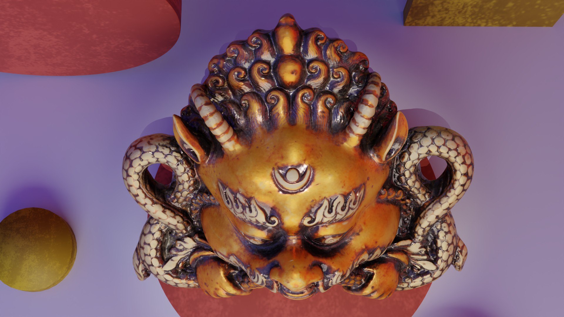 3D Union Of The Sun And Moon Sculpt High-poly 3D Model - TurboSquid 1802577