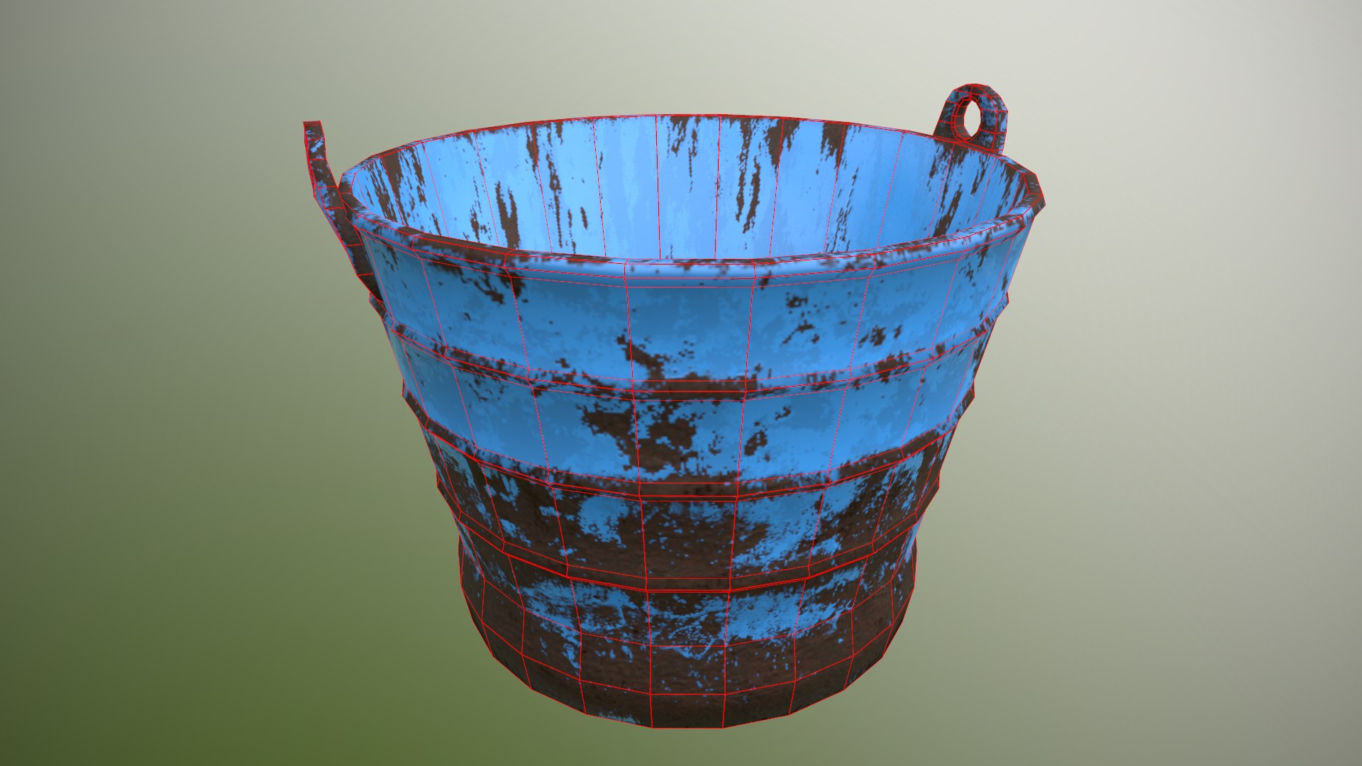 Free Rusty Metal Bucket 3D Model - TurboSquid 1486491