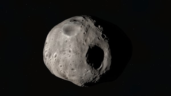 Realistic planet mars phobos 3D model - TurboSquid 1699971