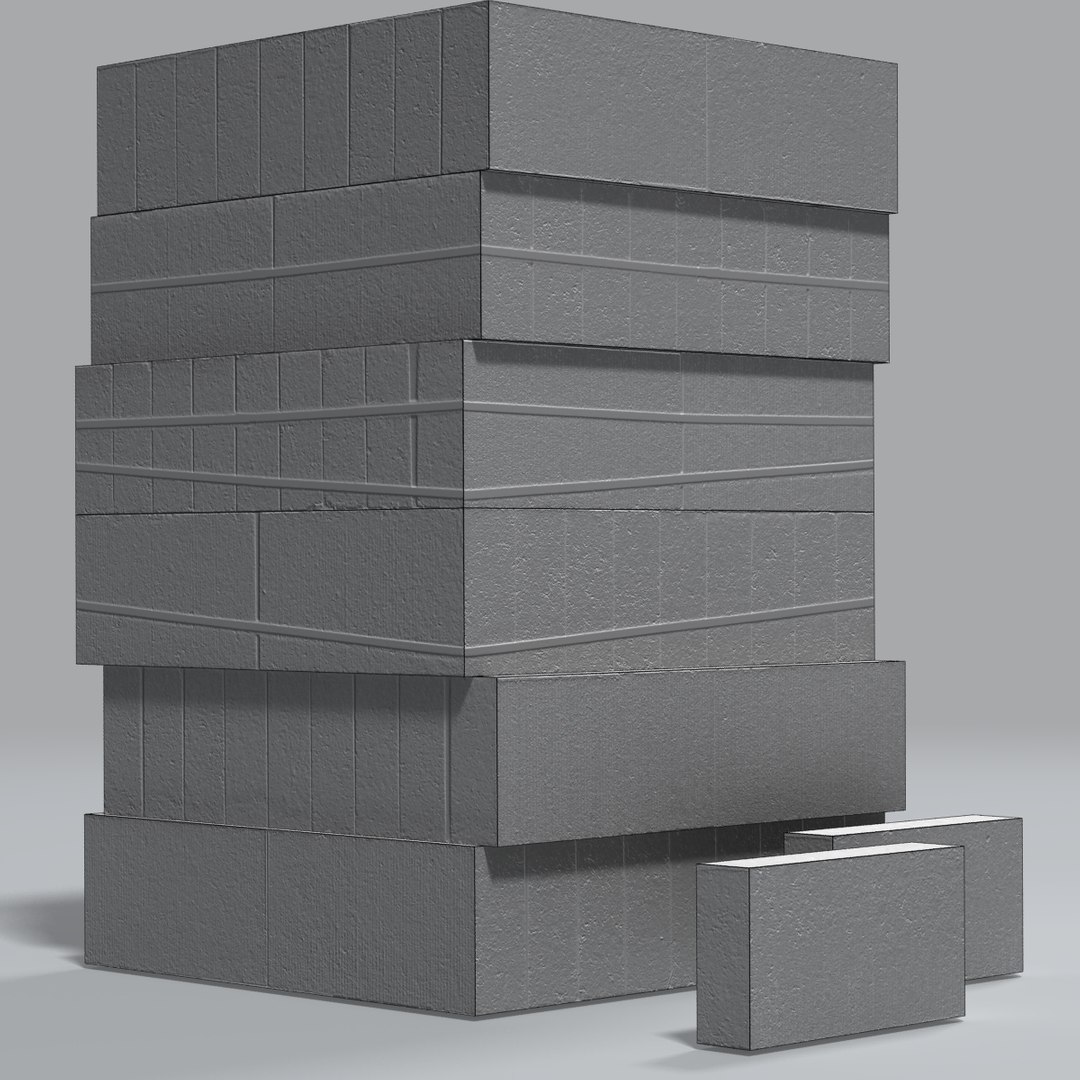 Construction Breezeblocks 3ds