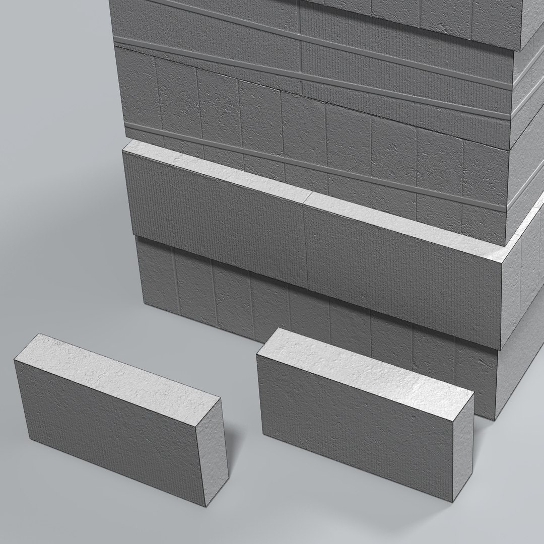 Construction Breezeblocks 3ds