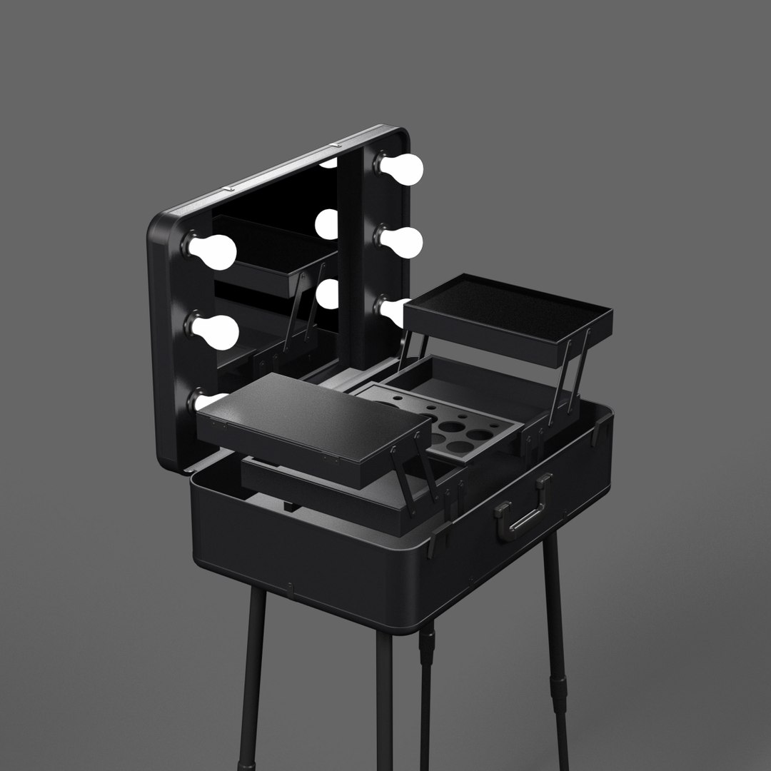 3d Model Makeup Table