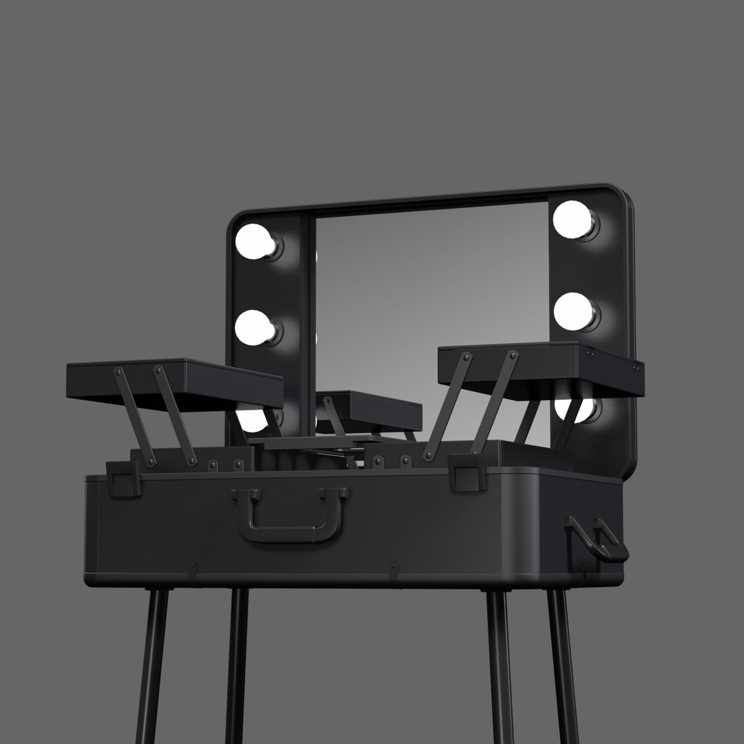 3d Model Makeup Table