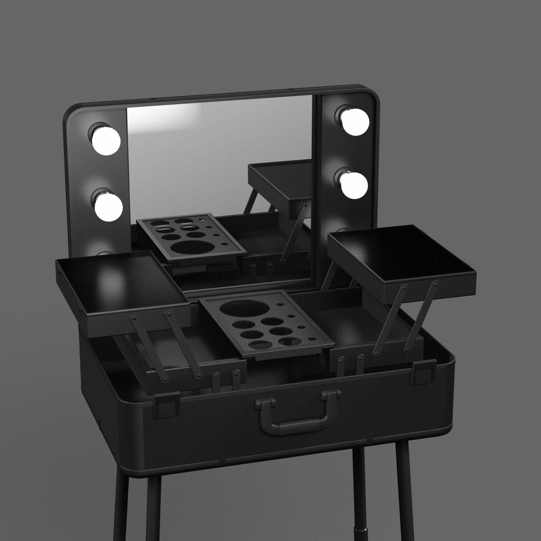 3d Model Makeup Table
