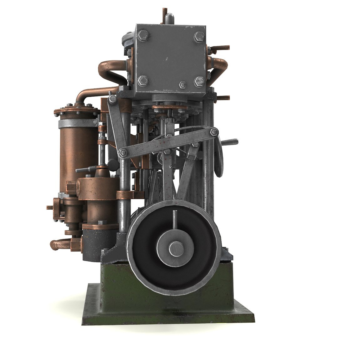 Steam Engine Model - TurboSquid 1606621