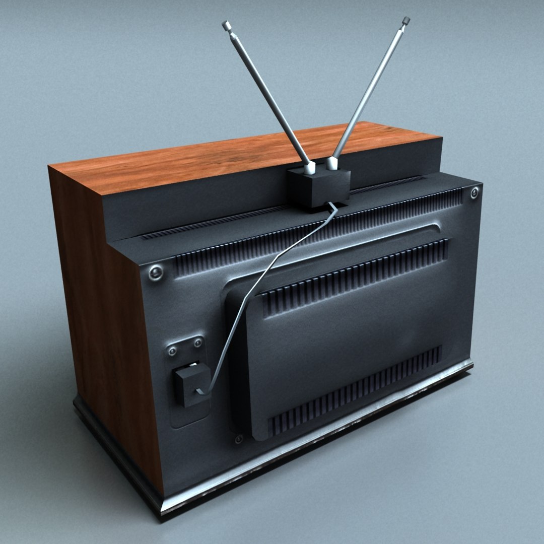 Vintage Tv 3d Max