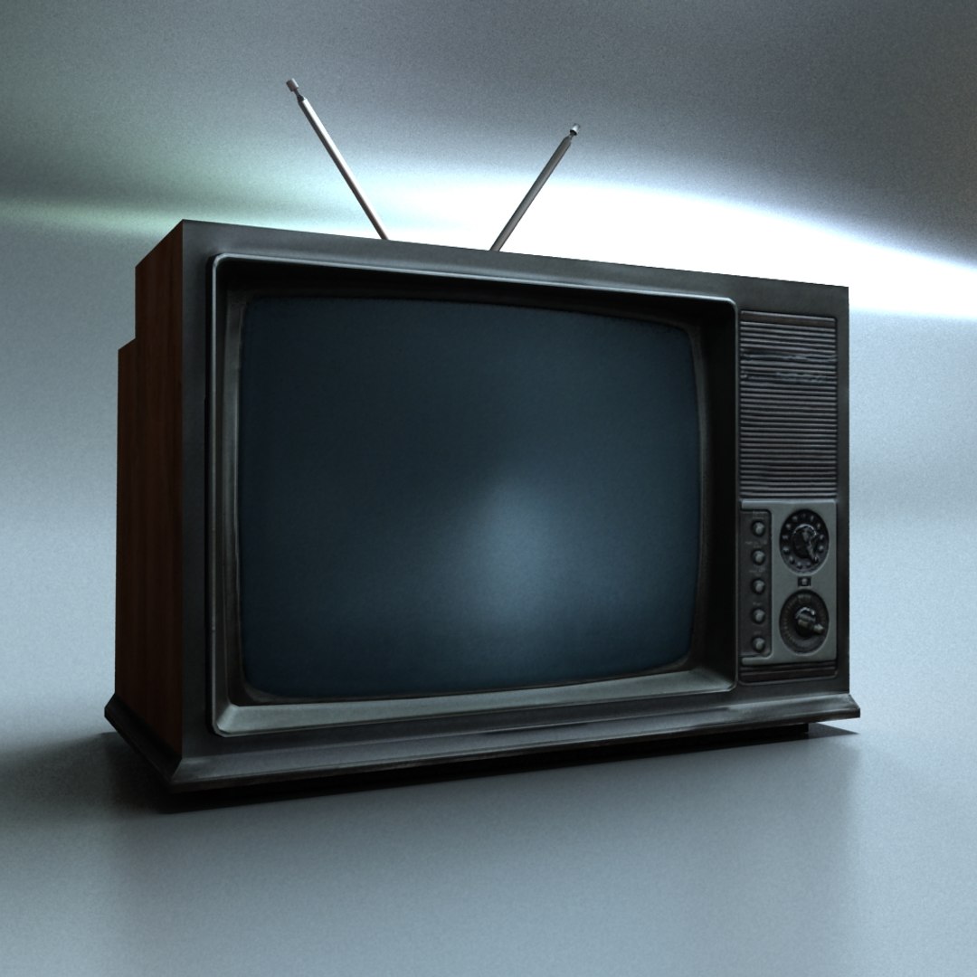 Vintage Tv 3d Max