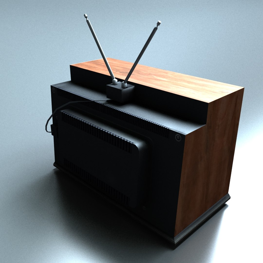 Vintage Tv 3d Max