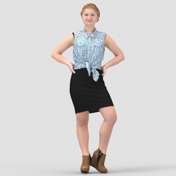 3d max realistic human