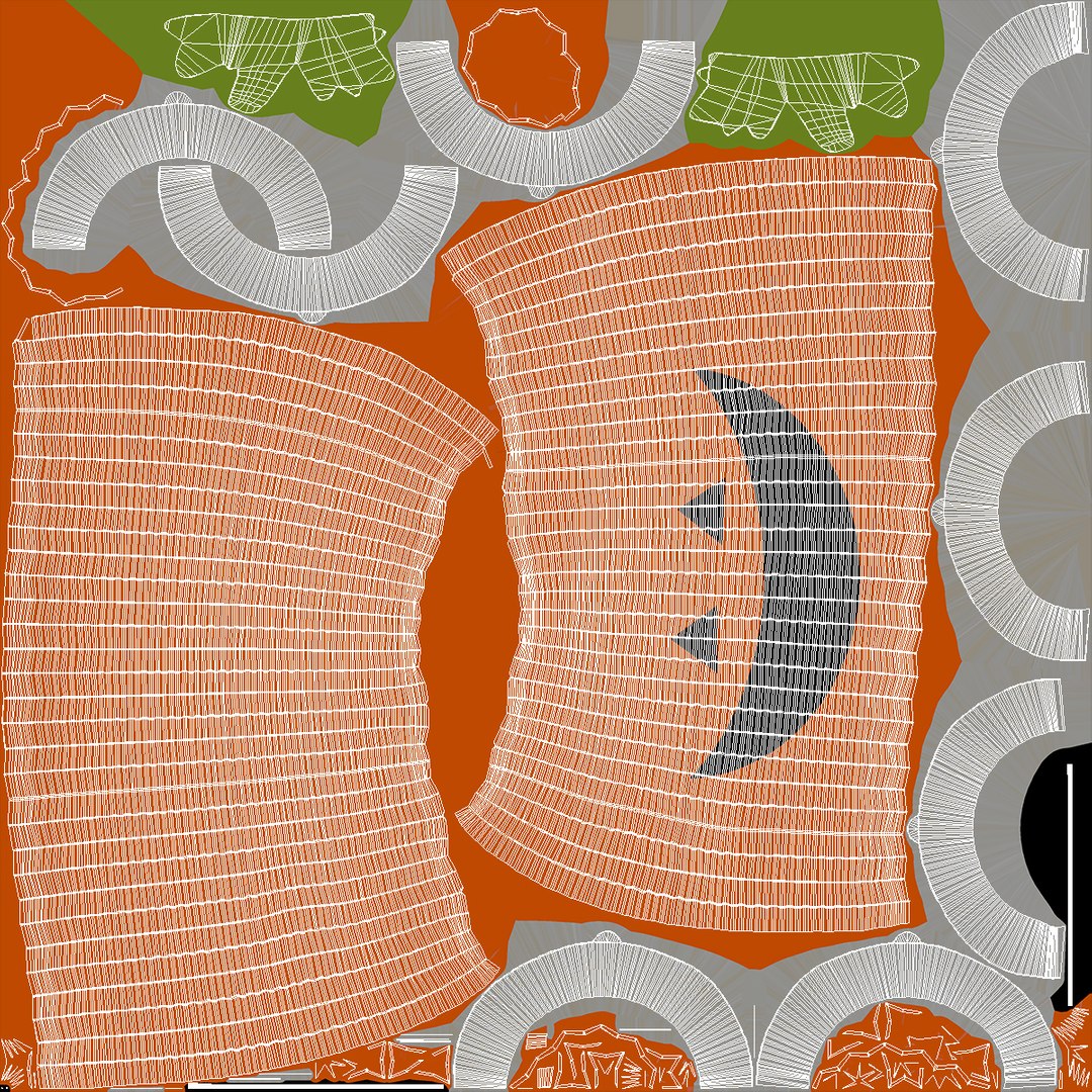 Halloween Pumpkin Paper Decorations Model - TurboSquid 2276818