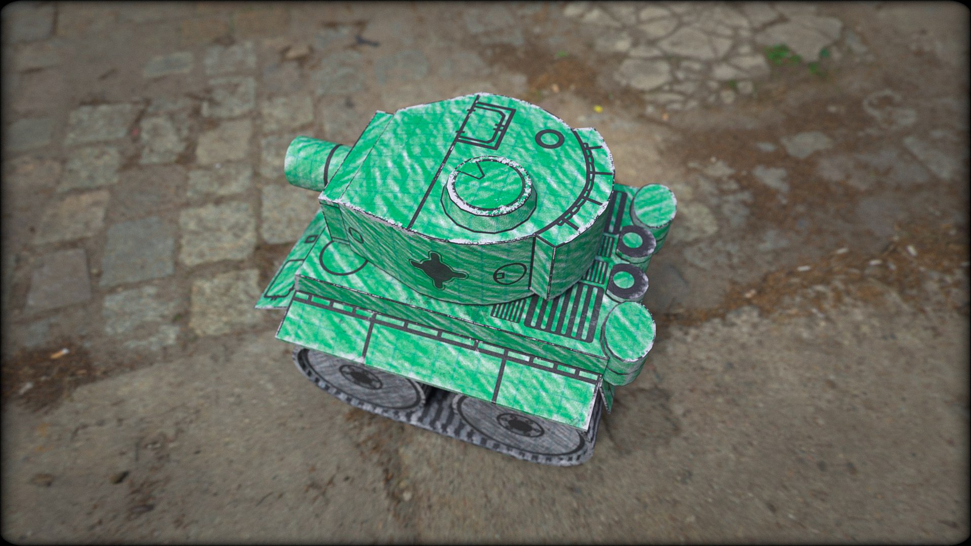 Paper Tanks 3D Model - TurboSquid 1841918