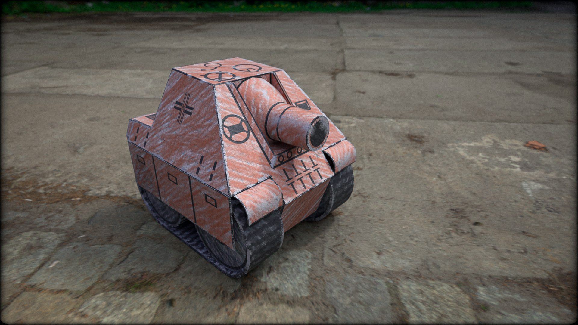 Paper Tanks 3D Model - TurboSquid 1841918