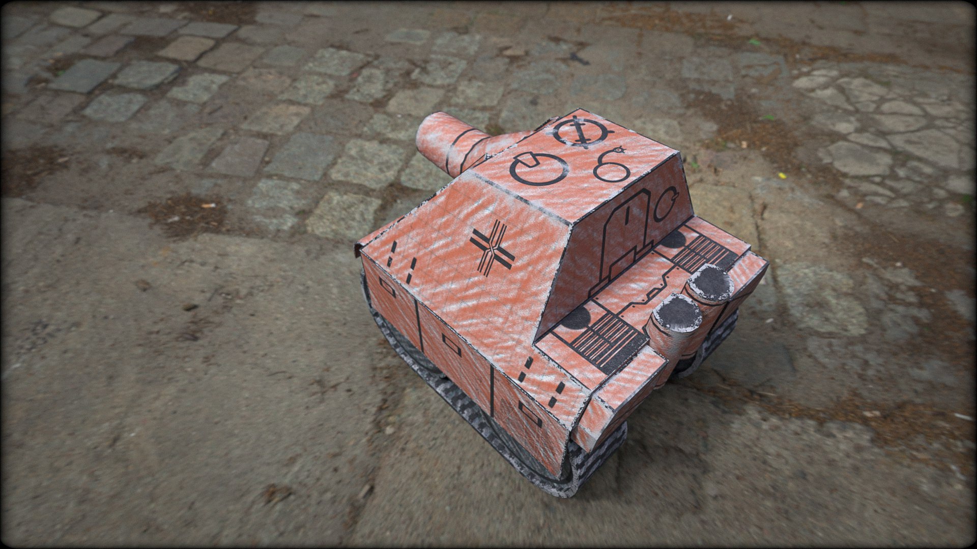 Paper Tanks 3D Model - TurboSquid 1841918