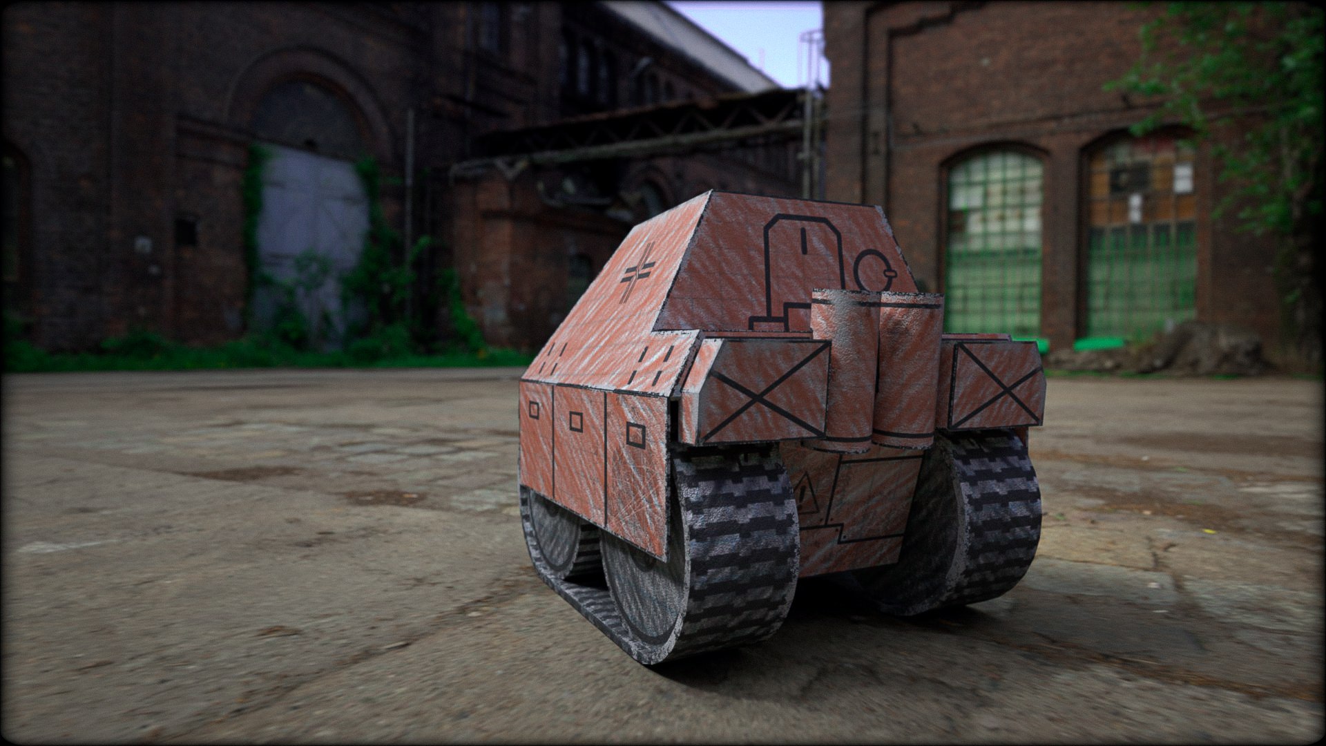 Paper Tanks 3D Model - TurboSquid 1841918