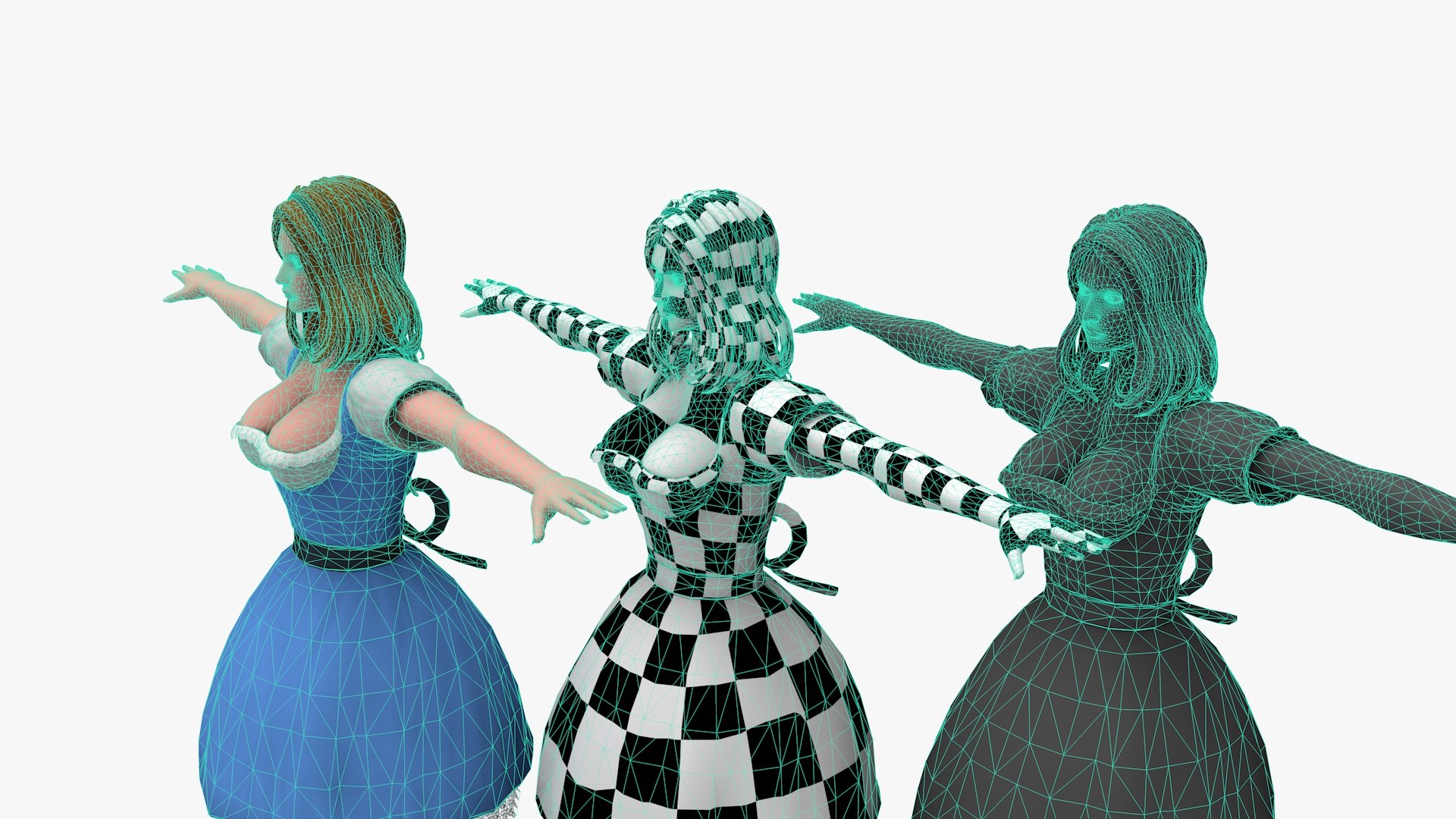 Alice Model Turbosquid 2379849