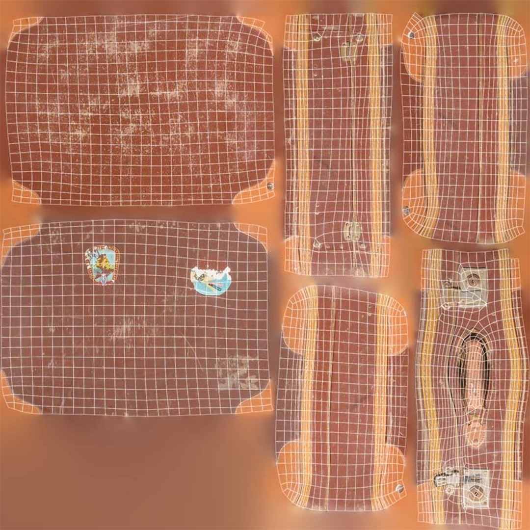 3D Suitcase 2 Remastered Model - TurboSquid 2363553