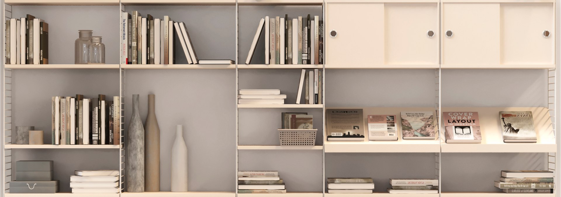 Cupboard Book Model - TurboSquid 1400610