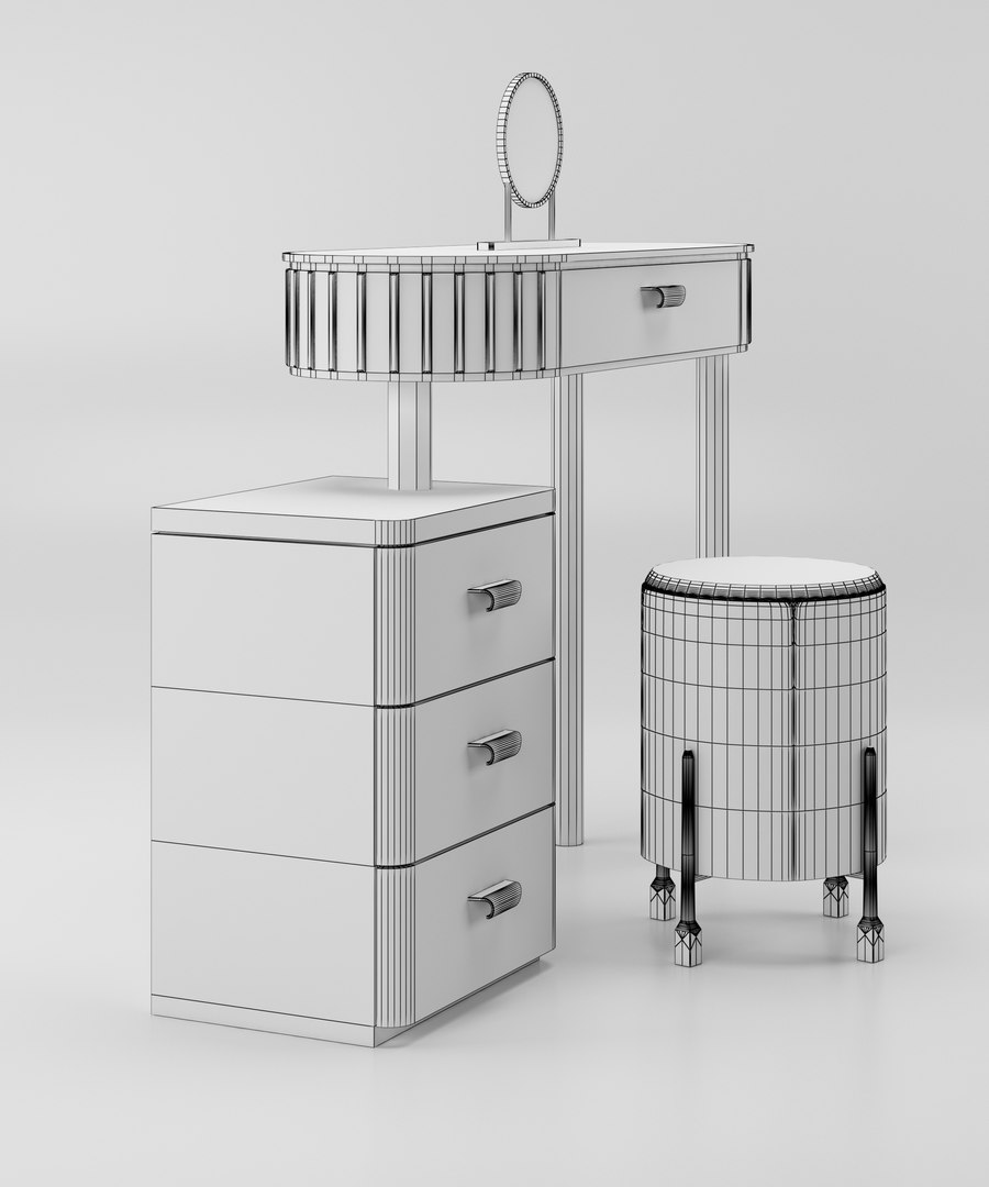 3D Make Up Desk My ENGiZ Model - TurboSquid 1808910