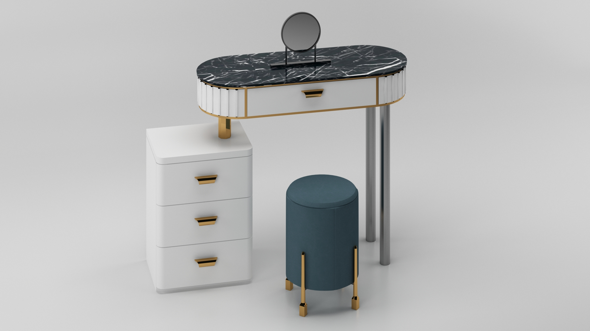 3D Make Up Desk My ENGiZ Model - TurboSquid 1808910