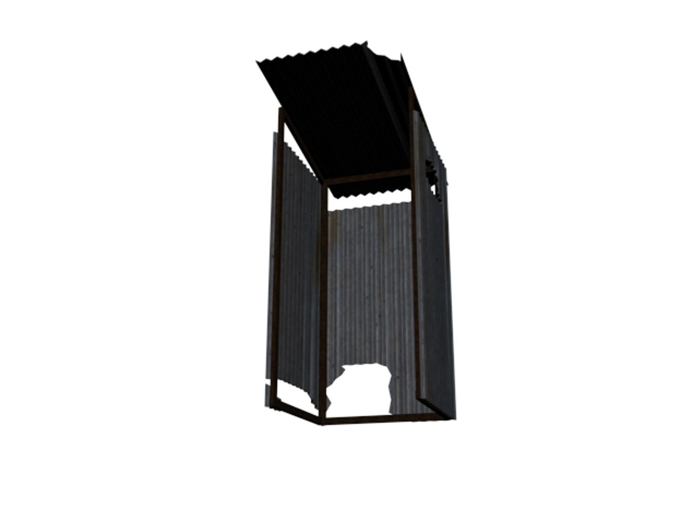 3d Metal Shack