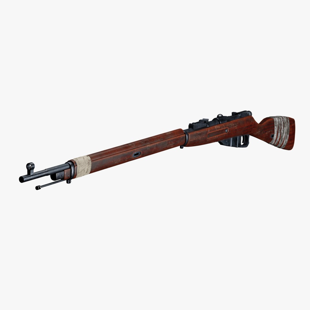 Mosin Nagant M91 3D Model - TurboSquid 1952990