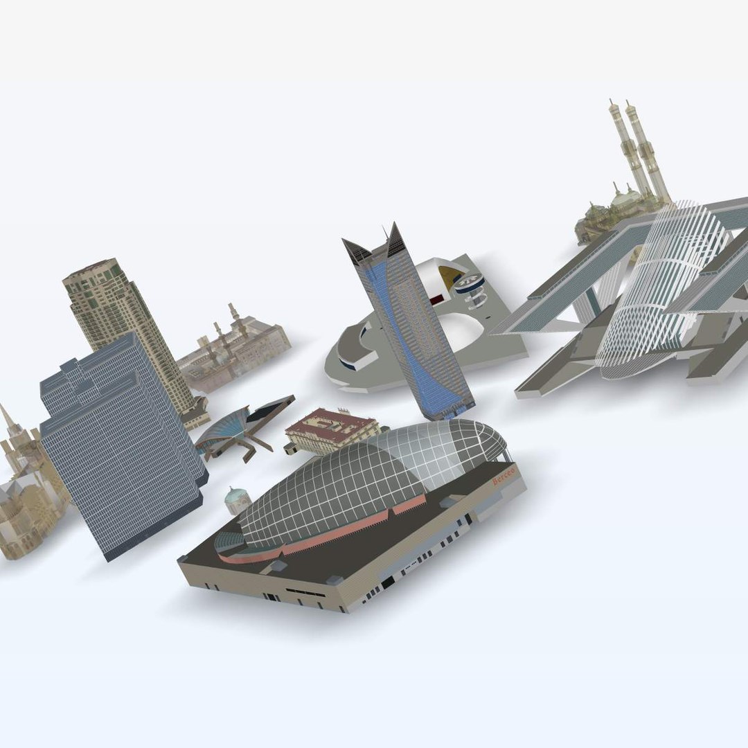3d model lod set ready