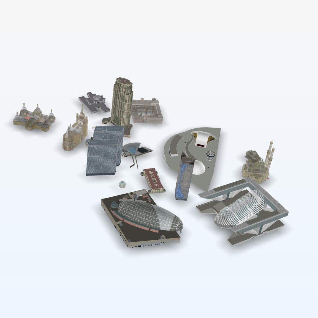 3d model lod set ready