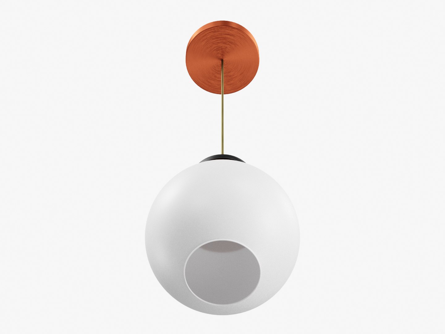 3D Maru Pendant Light Model - TurboSquid 1205684