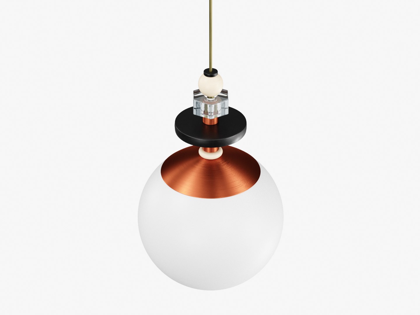 3D Maru Pendant Light Model - TurboSquid 1205684