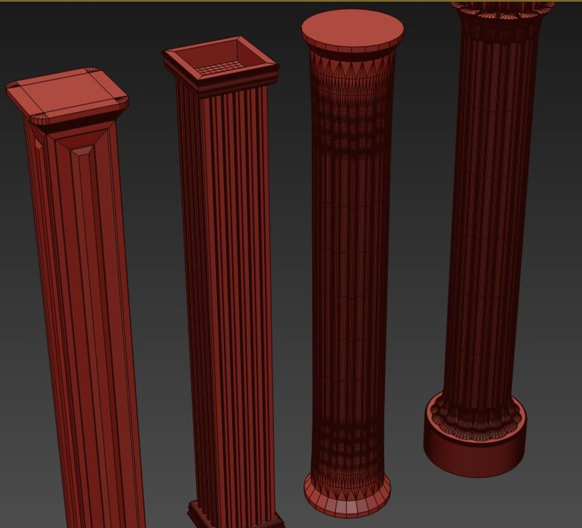 Column 3d Model