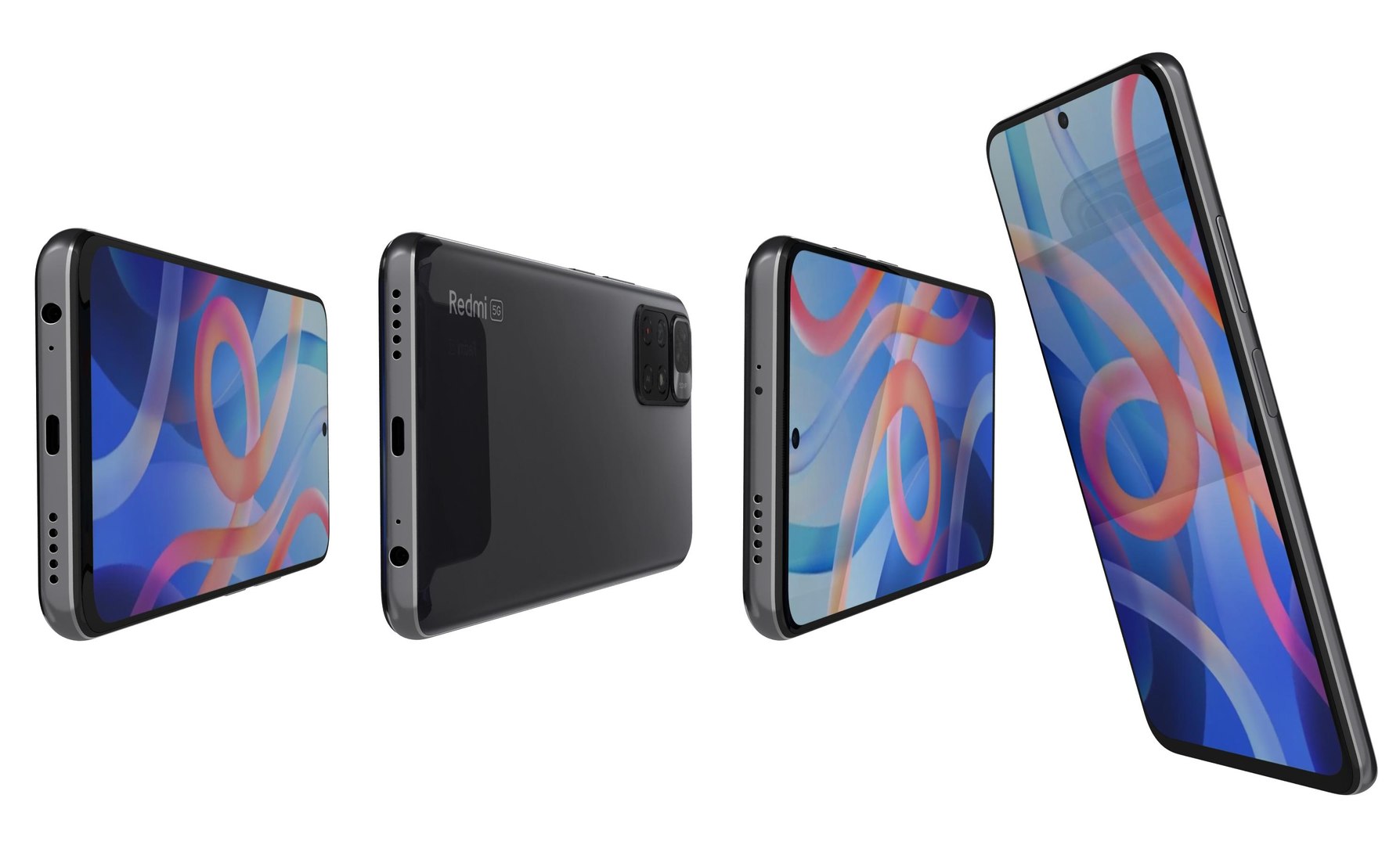 3D model Xiaomi Redmi Note 11 All Colors - TurboSquid 1838514