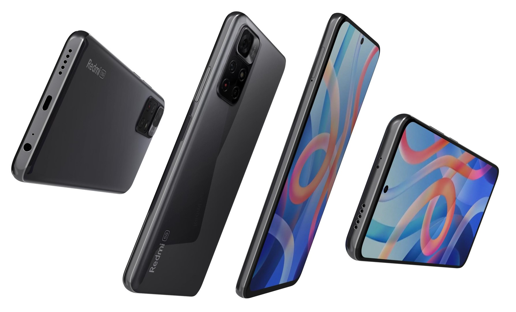 3D model Xiaomi Redmi Note 11 All Colors - TurboSquid 1838514