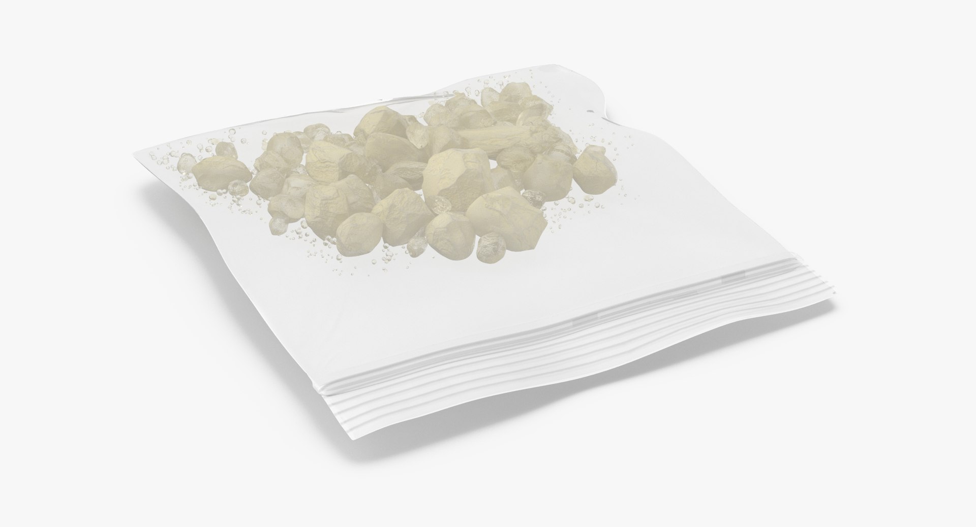 Small Drug Baggie Crystal 3D Model - TurboSquid 1159504