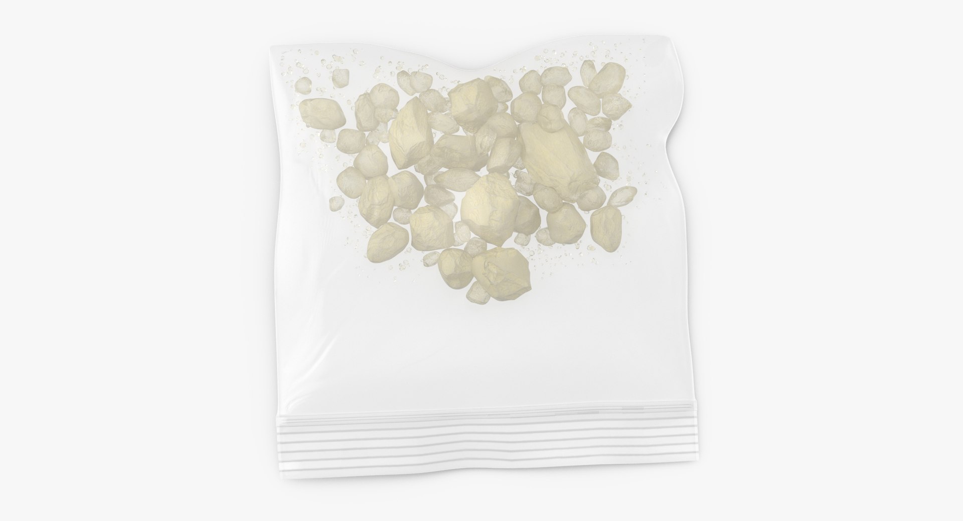 Small Drug Baggie Crystal 3D Model - TurboSquid 1159504