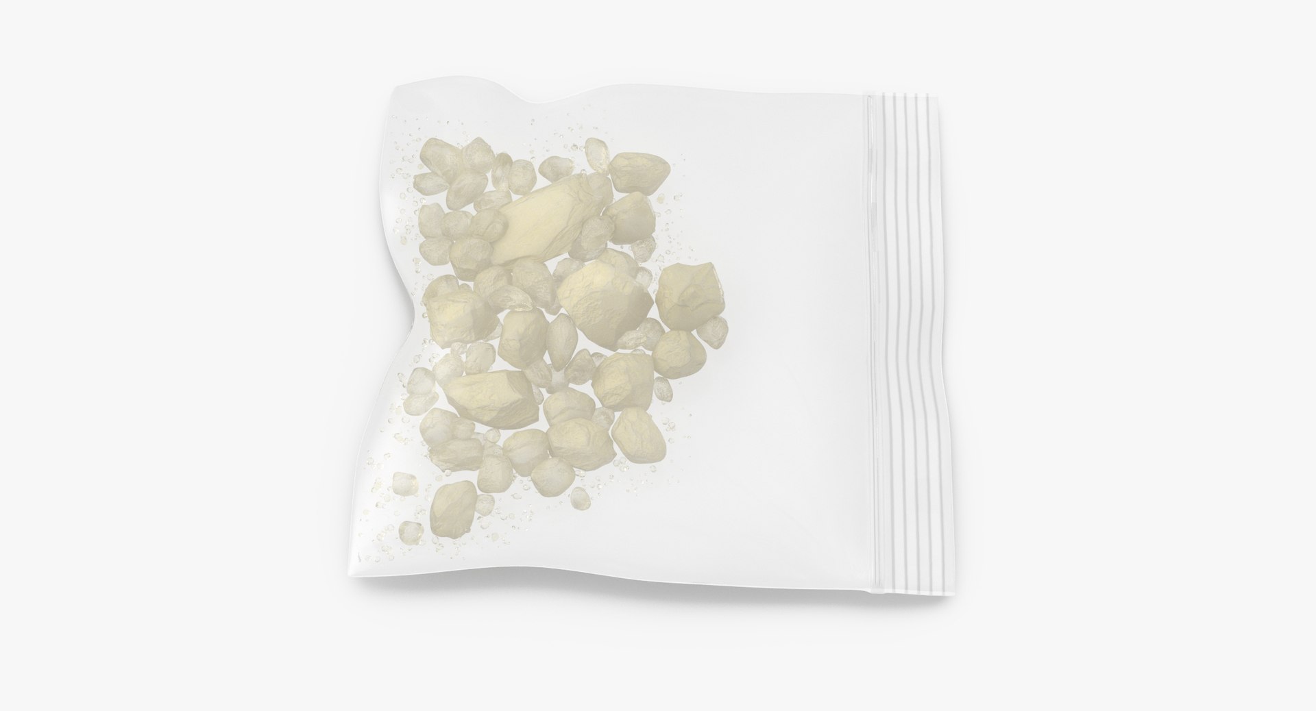 Small Drug Baggie Crystal 3D Model - TurboSquid 1159504