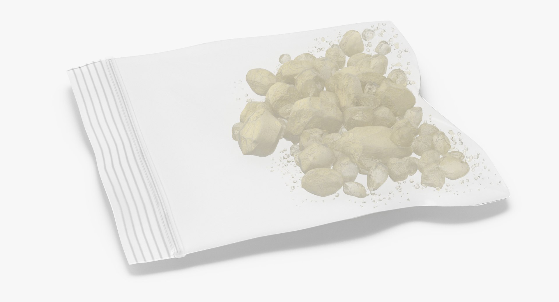 Small Drug Baggie Crystal 3D Model - TurboSquid 1159504