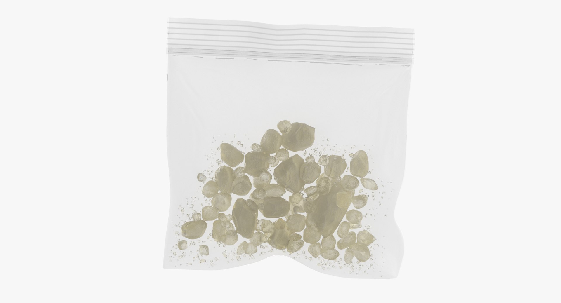 Small Drug Baggie Crystal 3D Model - TurboSquid 1159504