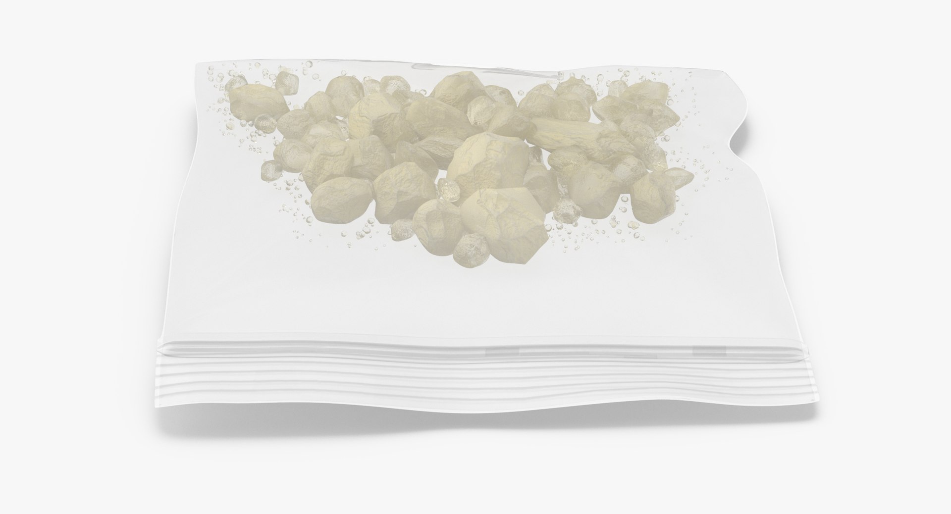 Small Drug Baggie Crystal 3D Model - TurboSquid 1159504