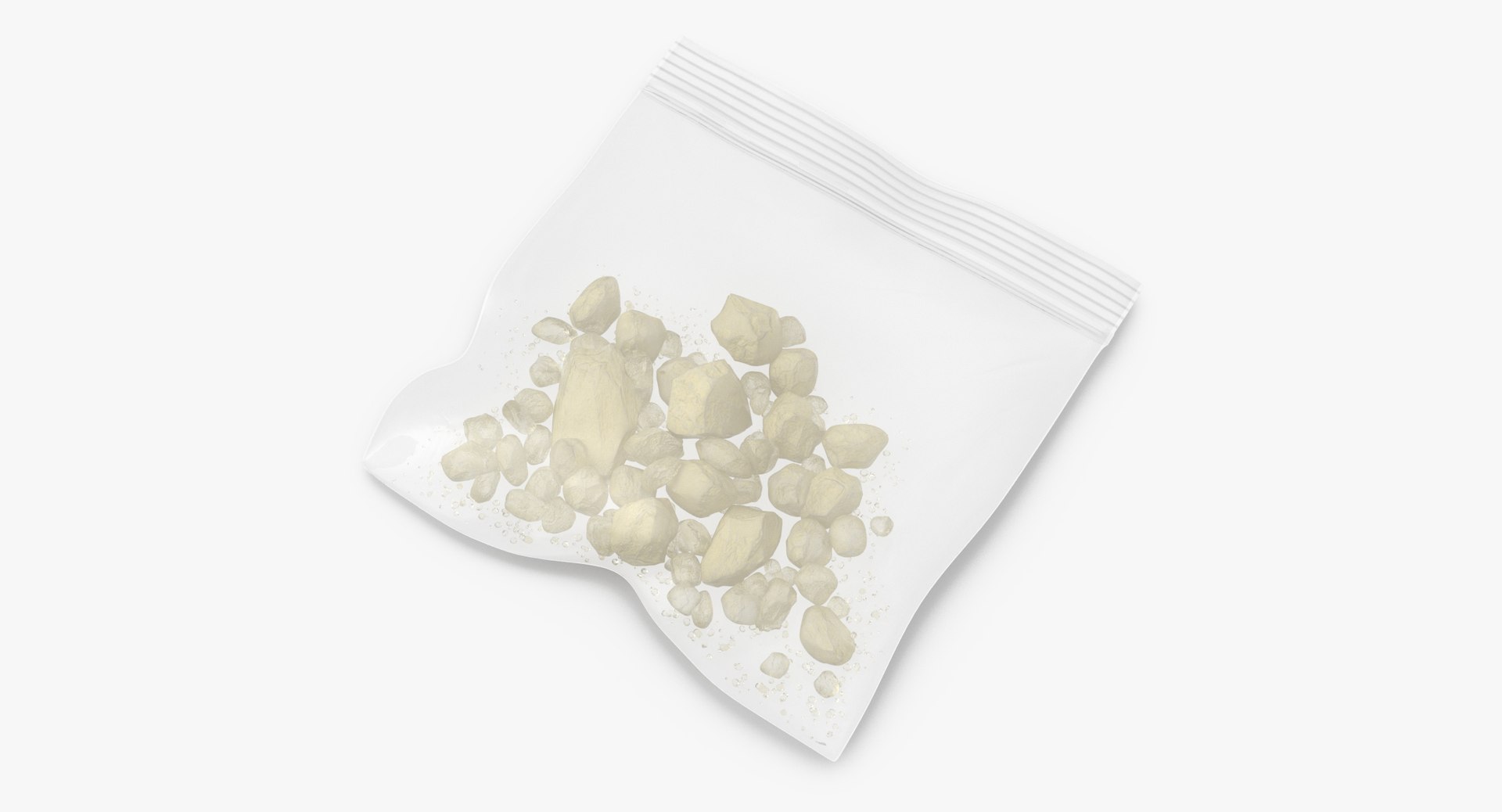 Small Drug Baggie Crystal 3D Model - TurboSquid 1159504