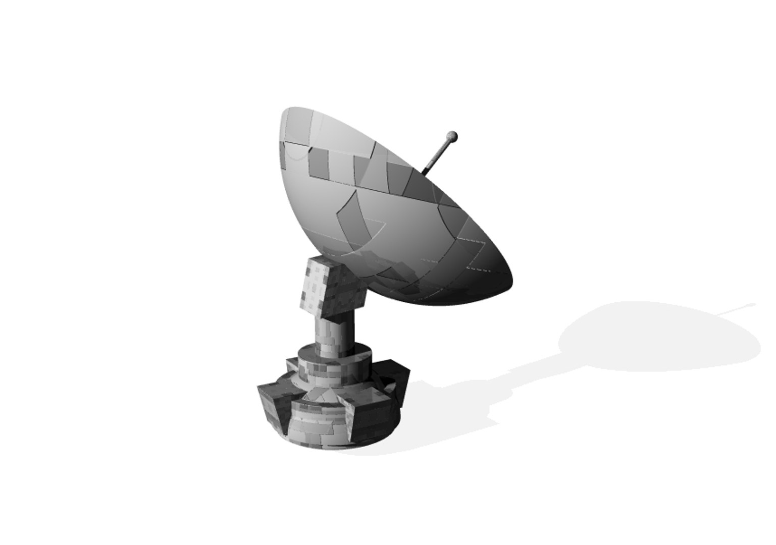 radar 3d model