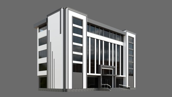 modelo 3d Office Building - TurboSquid 2029029
